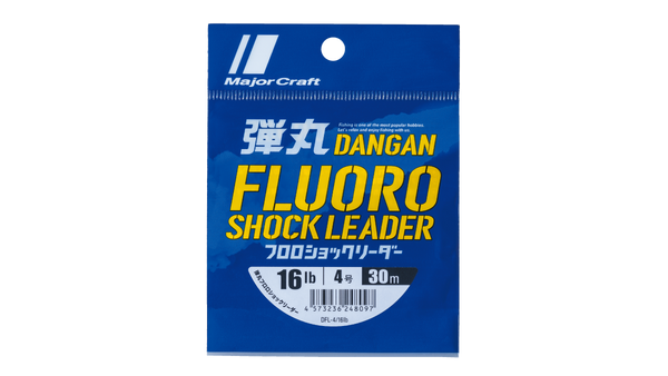 MAJOR CRAFT - Dangan Fluoro Shock Leader 30m - MassiminoPesca